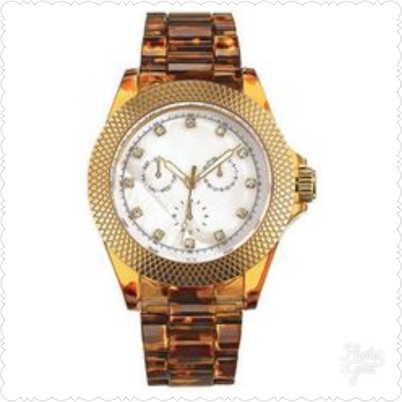 Avon | Accessories | Wild Safari Faux Tortoise Watch Avon | Poshmark